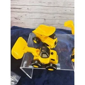 Toys | 4x Caterpillar Cat Mini Machine Construction Truck 2 Yellow ...